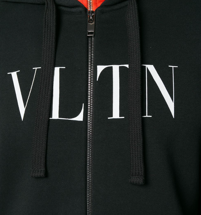 Valentino VLTN print hoodie – Profile Fashion