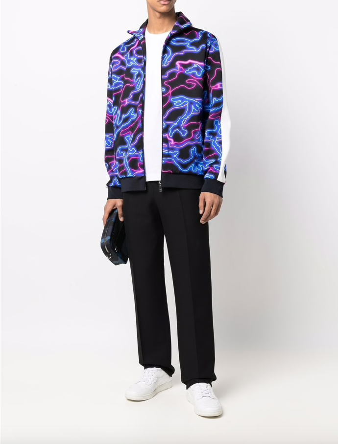 Valentino neon-print track jacket – Profile Fashion